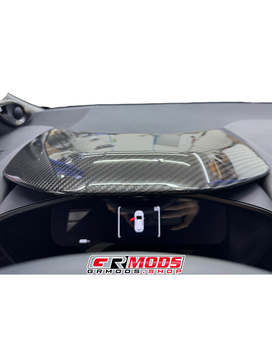CARBON FIBER GR COROLLA INSTRUMENT CLUSTER COVER – GRMODS.shop